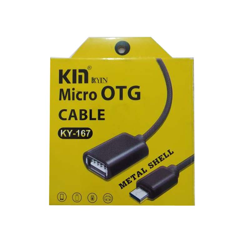 KYIN Micro OTG Cable Metal Shell (ky-167) -1 pieces – K SHOP