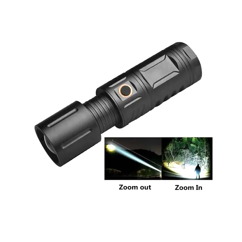 USB Charging & Power Bank Function Zoom Torch Light – K SHOP